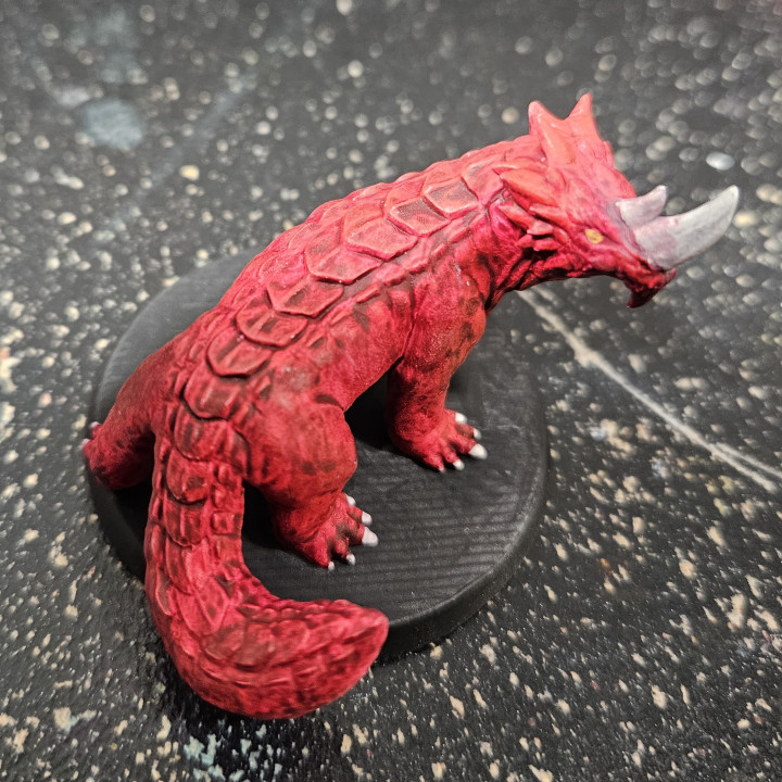 3D Print of Guard Drake - Tabletop Miniature (Pre-Supported) by arbane11