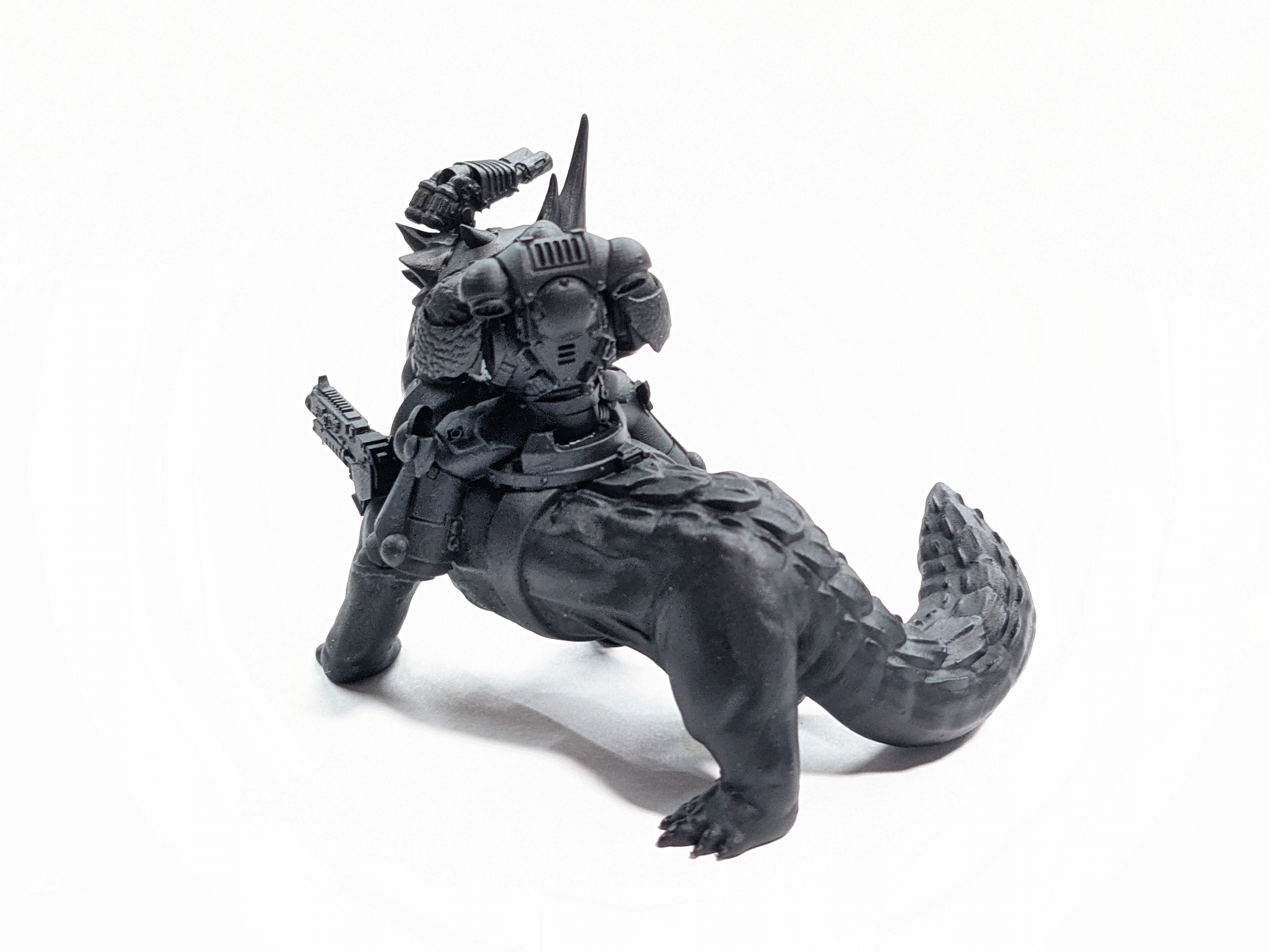 3D Printable Guard Drake - Tabletop Miniature by Yasashii Kyojin Studio