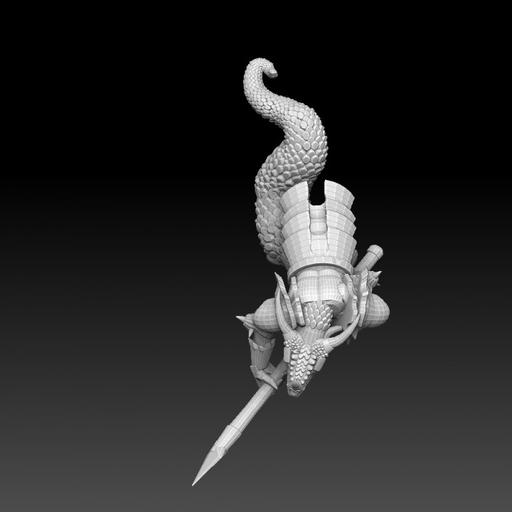 3D Printable Snakeman Megapack by Sharedog Miniatures