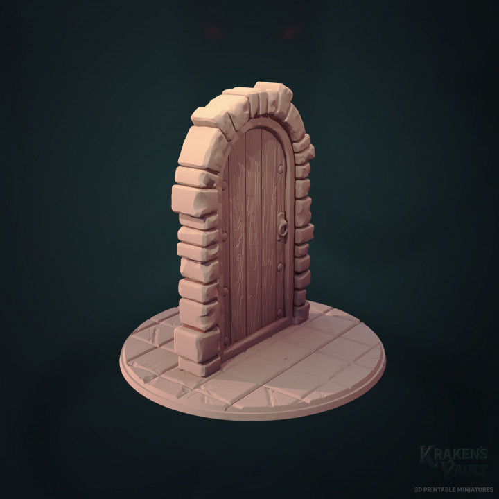 3D Printable Door Mimic by Kraken's Vault