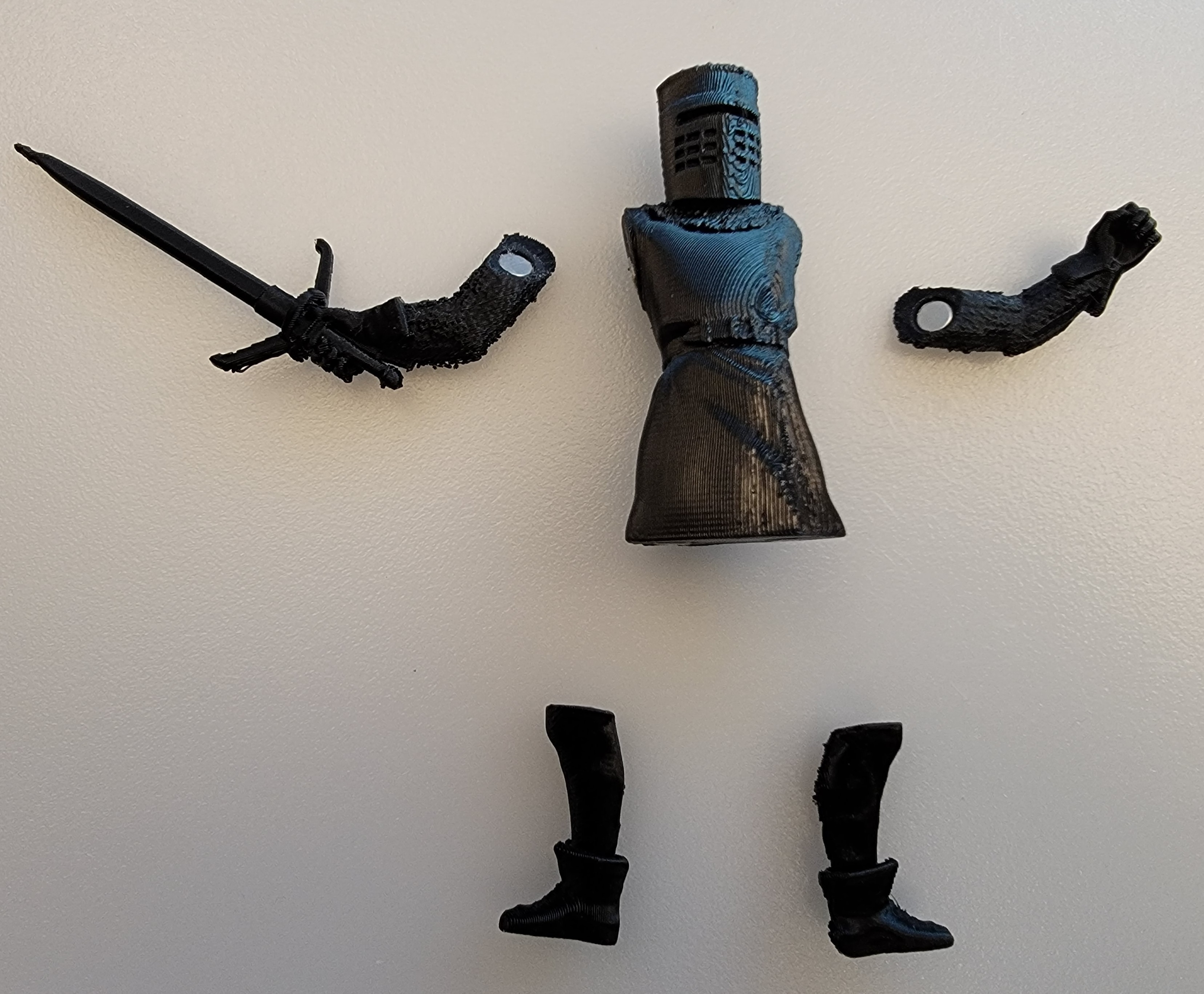 3D Printable Black Knight from Monty Python - Highlands Miniatures by ...