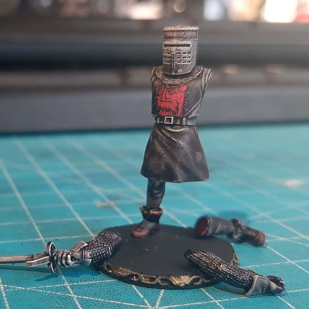 3D Printable Black Knight from Monty Python - Highlands Miniatures by ...