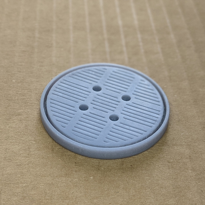 3D Printable Manhole Cover Bases by Dwayn Wyley