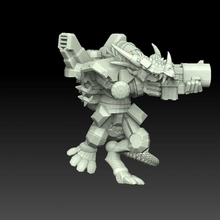 3D Printable Space Lizards Megapack by Sharedog Miniatures