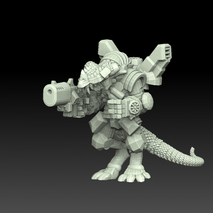 3D Printable Space Lizards Megapack by Sharedog Miniatures