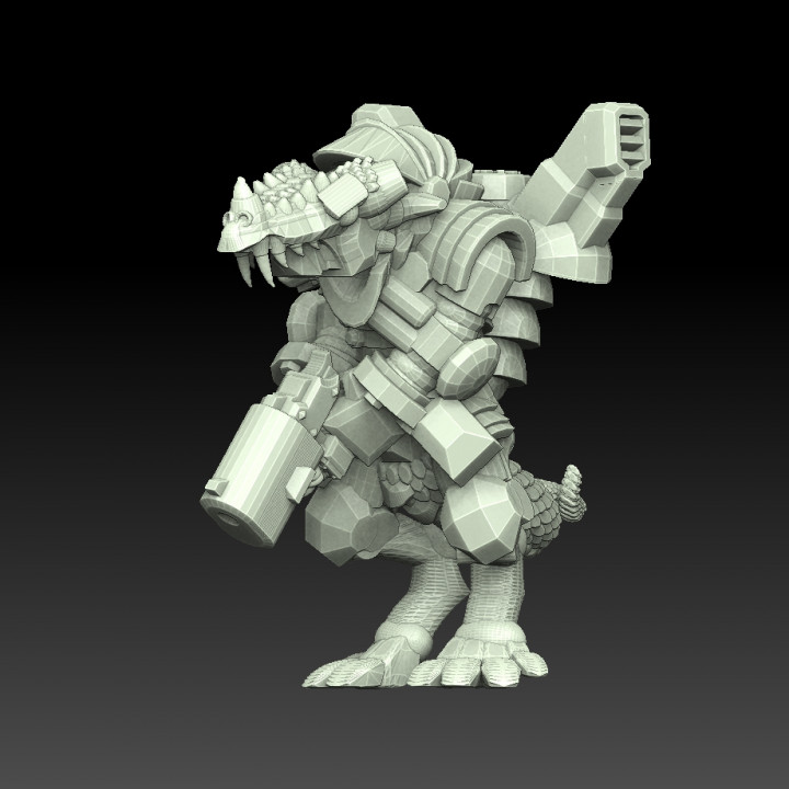 3D Printable Space Lizards Megapack by Sharedog Miniatures