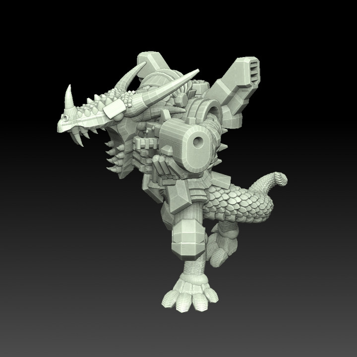 3D Printable Space Lizards Megapack by Sharedog Miniatures