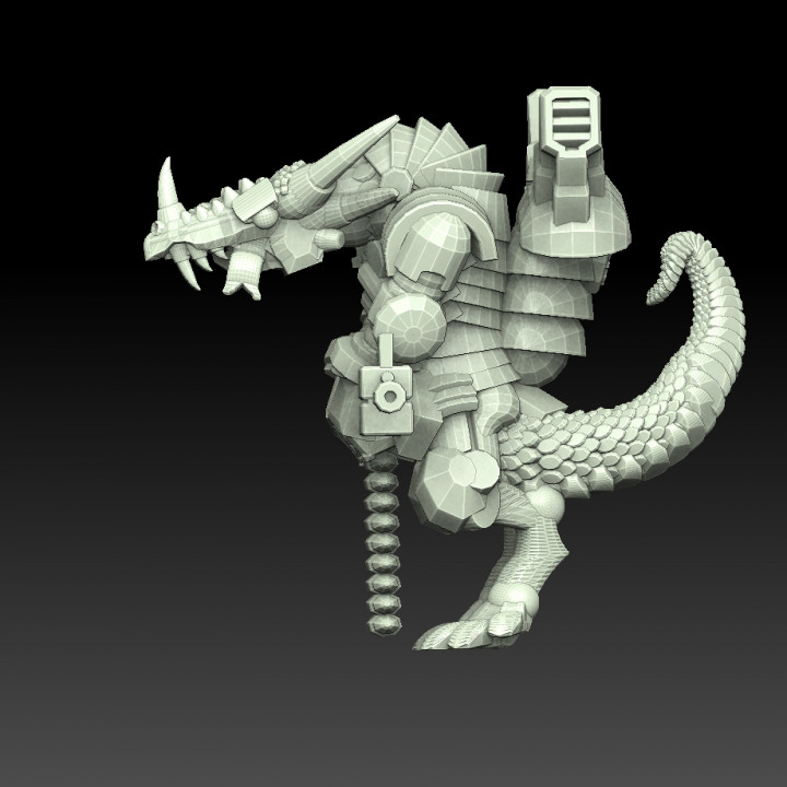 3D Printable Space Lizards Megapack by Sharedog Miniatures