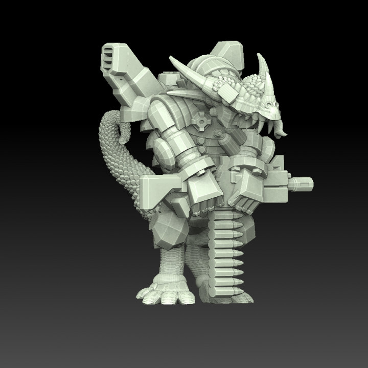 3D Printable Space Lizards Megapack by Sharedog Miniatures