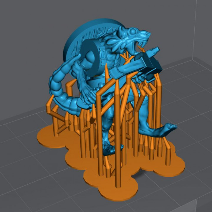 3D Printable Ratfolk Crossbow Bundle, 4 x minis, Pre- Supported by ...