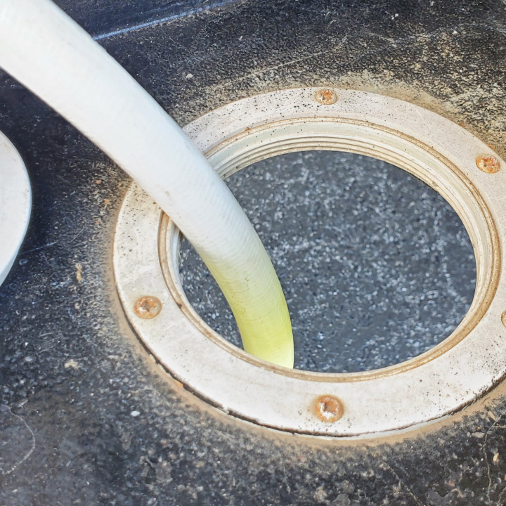 3D Printable RV Camper Water Line Hatch cover by Ron