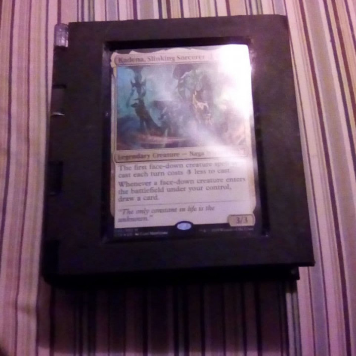 3D Printable Spellbook - Commander Deck Box by Robert Thompson