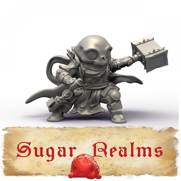 3D Printable Sugar Realms - Sucron Cleric by Axolote Gaming