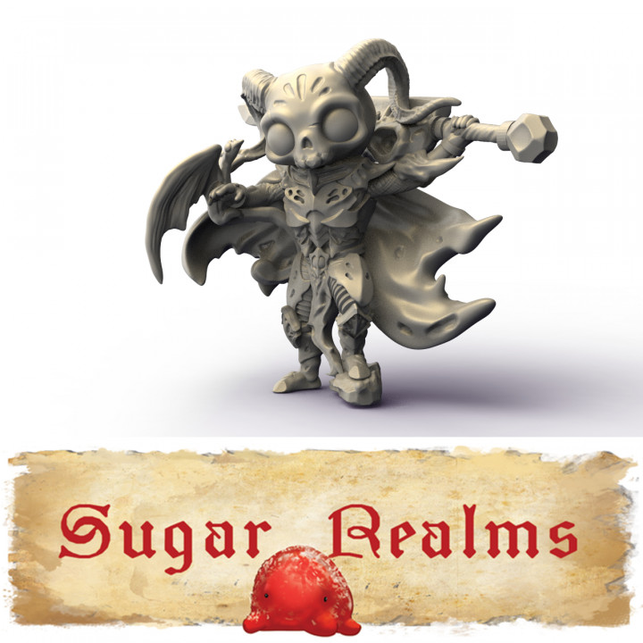 3D Printable Sugar Realms - Sucron Drakgul by Axolote Gaming