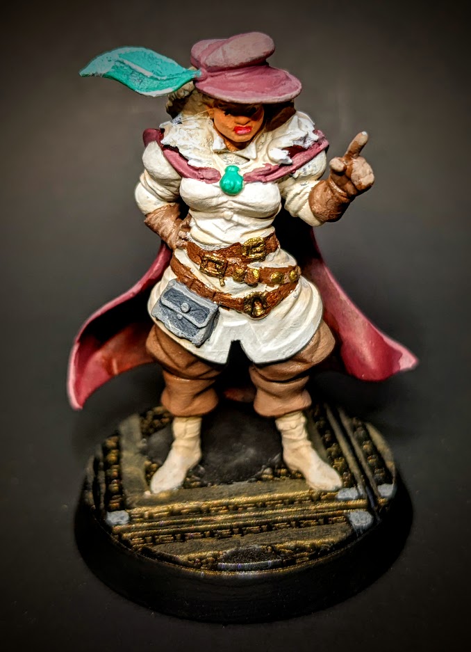 3D Printable Guild Masters Female by STL Miniatures