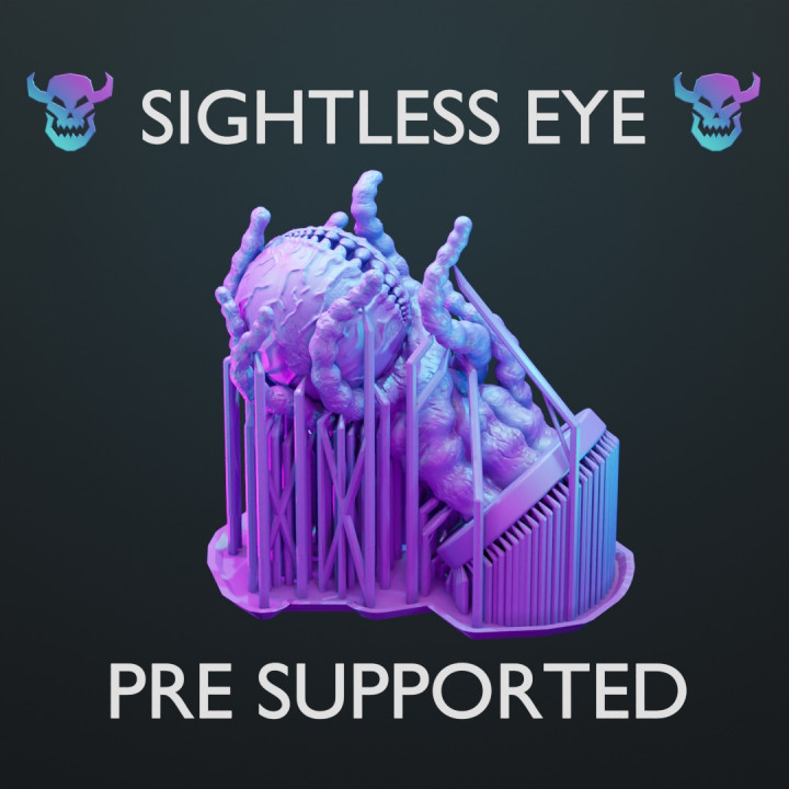 3D Printable Sightless Eye by Tom's Twisted Tavern