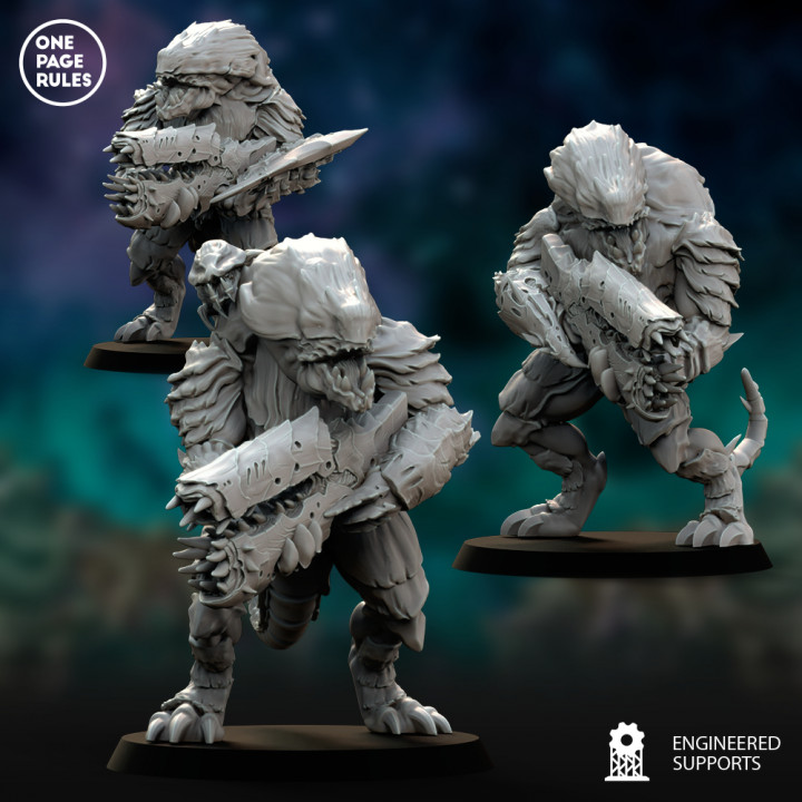 3D Printable Hive Guardians - Alien Hives by One Page Rules