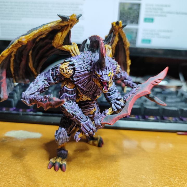 3D Print of Alien Hive Lord by striderumaru