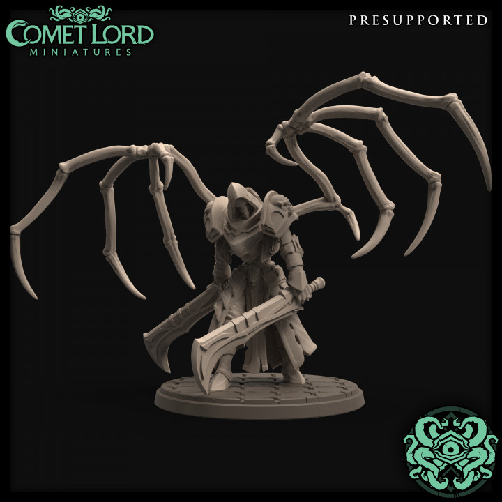 3D Printable Angelic Reapers by Comet Lord Miniatures