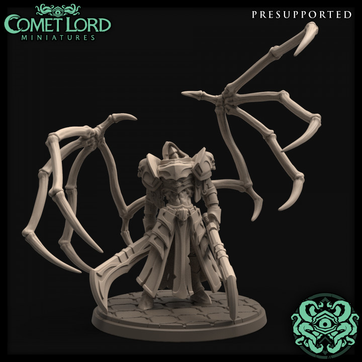 3D Printable Angelic Reapers by Comet Lord Miniatures
