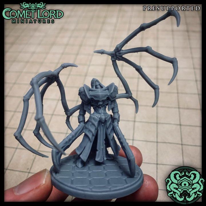 3D Printable Angelic Reapers by Comet Lord Miniatures