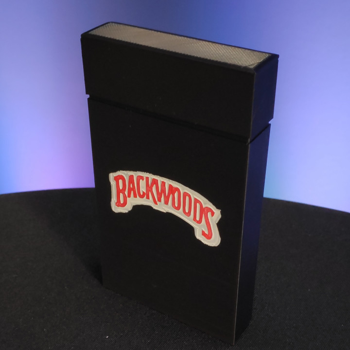 3D Printable Cigar Case for Backwoods Brand Hand-Rolled Cigars by ...