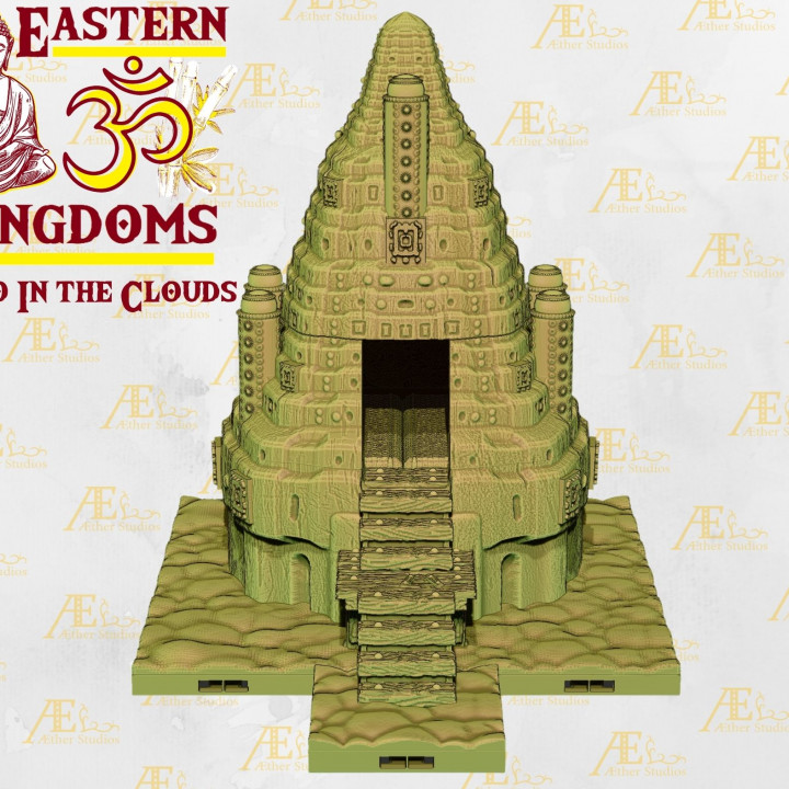 3D Printable AEEAST06 - Dojo in the Clouds by Aether Studios