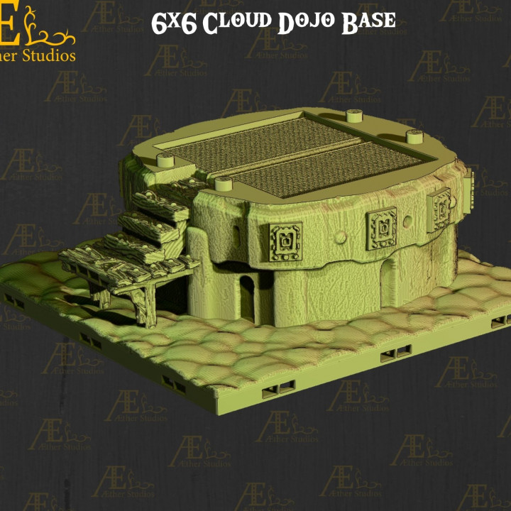 3D Printable AEEAST06 - Dojo in the Clouds by Aether Studios