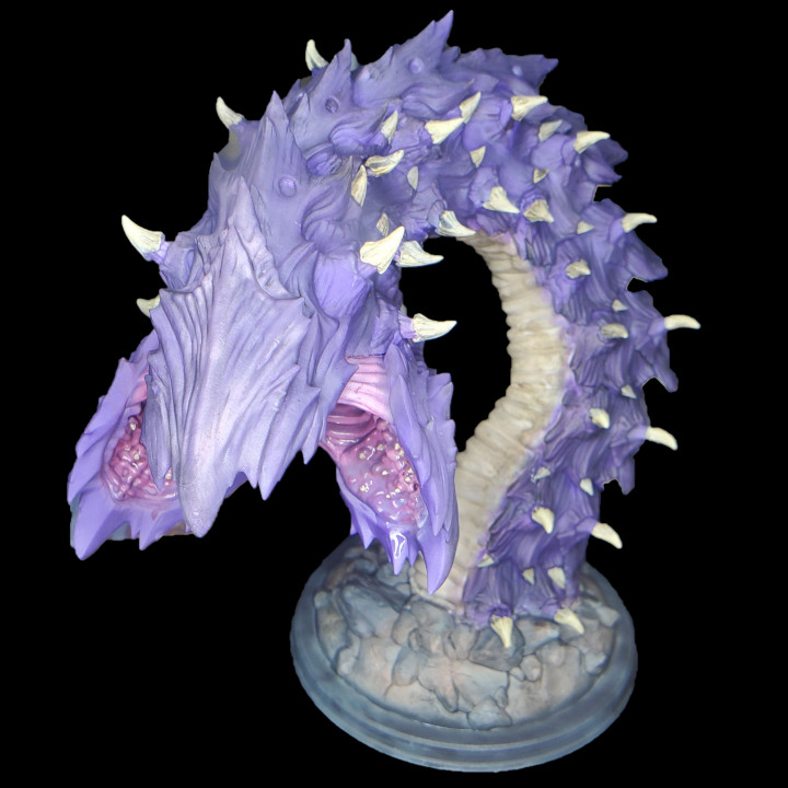 3D Print of The Worldeater Worm by Jabberwocky887