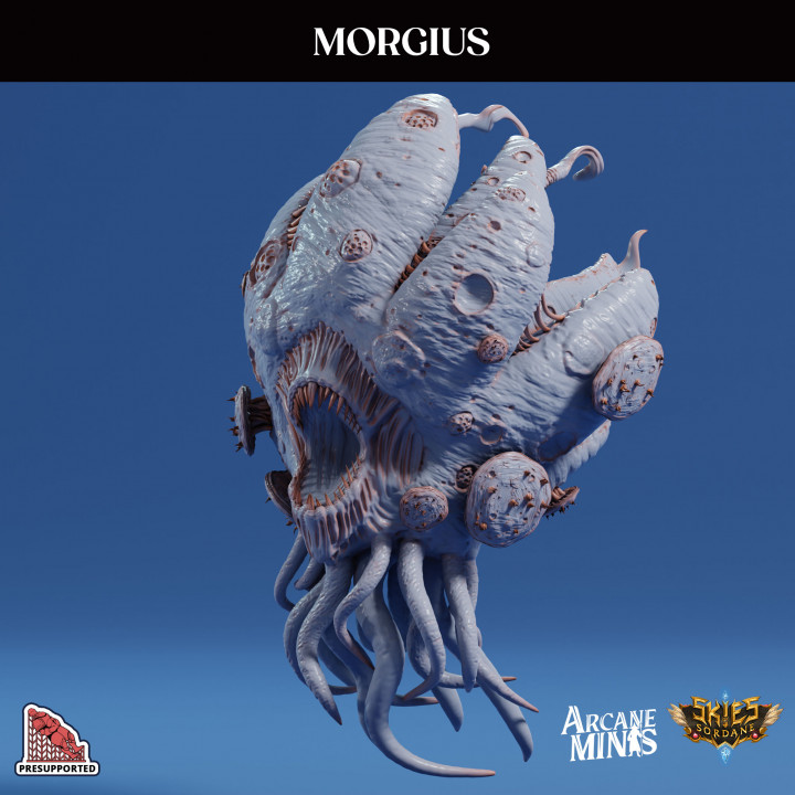 3D Printable Morgius & Morgi by Sordane Publishing
