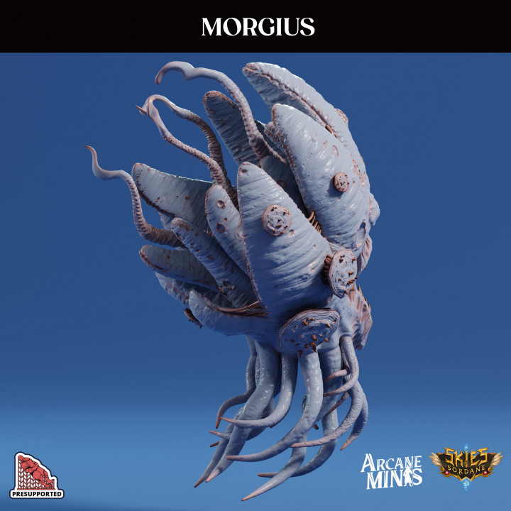 3D Printable Morgius & Morgi by Sordane Publishing