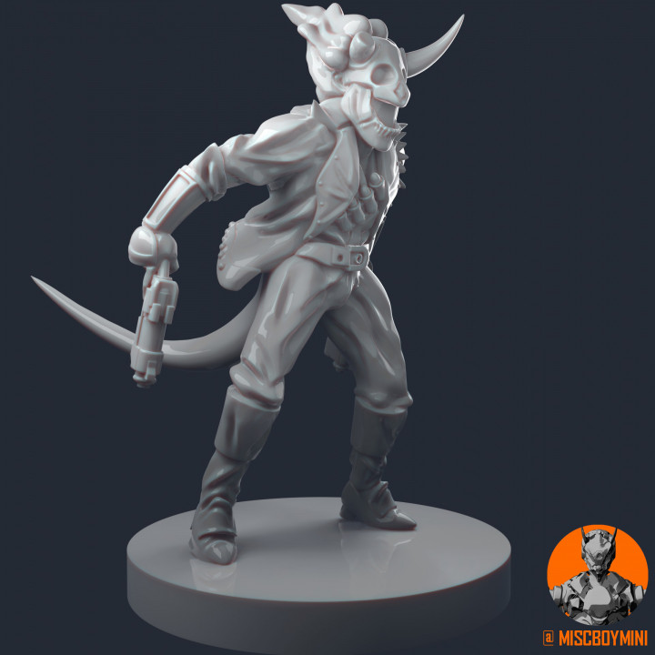 3D Printable Demon Hunter, Demon form by MiscBoyMini