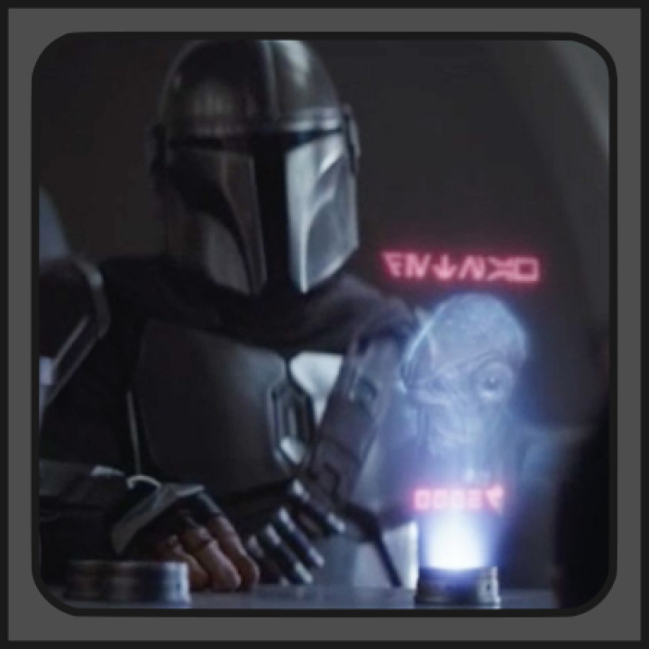 3D Printable Bounty puck (the mandalorian) by Le-Calamari