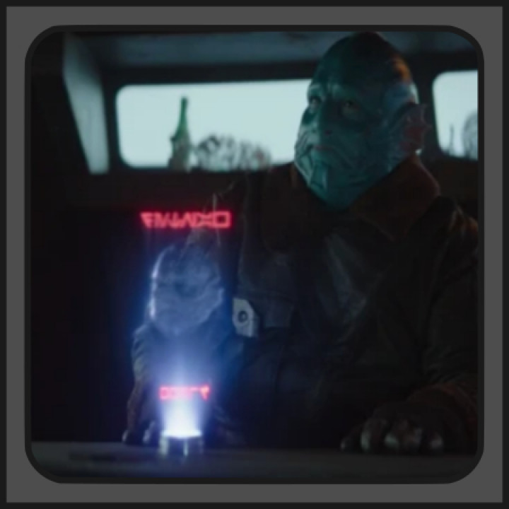 3D Printable Bounty puck (the mandalorian) by Le-Calamari