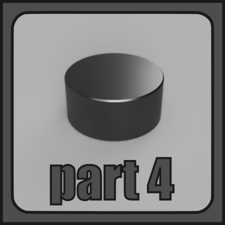 3D Printable Bounty puck (the mandalorian) by Le-Calamari