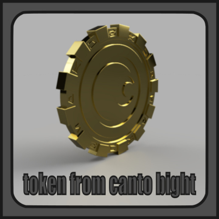 3D Printable Starwars token from canto bight by Le-Calamari