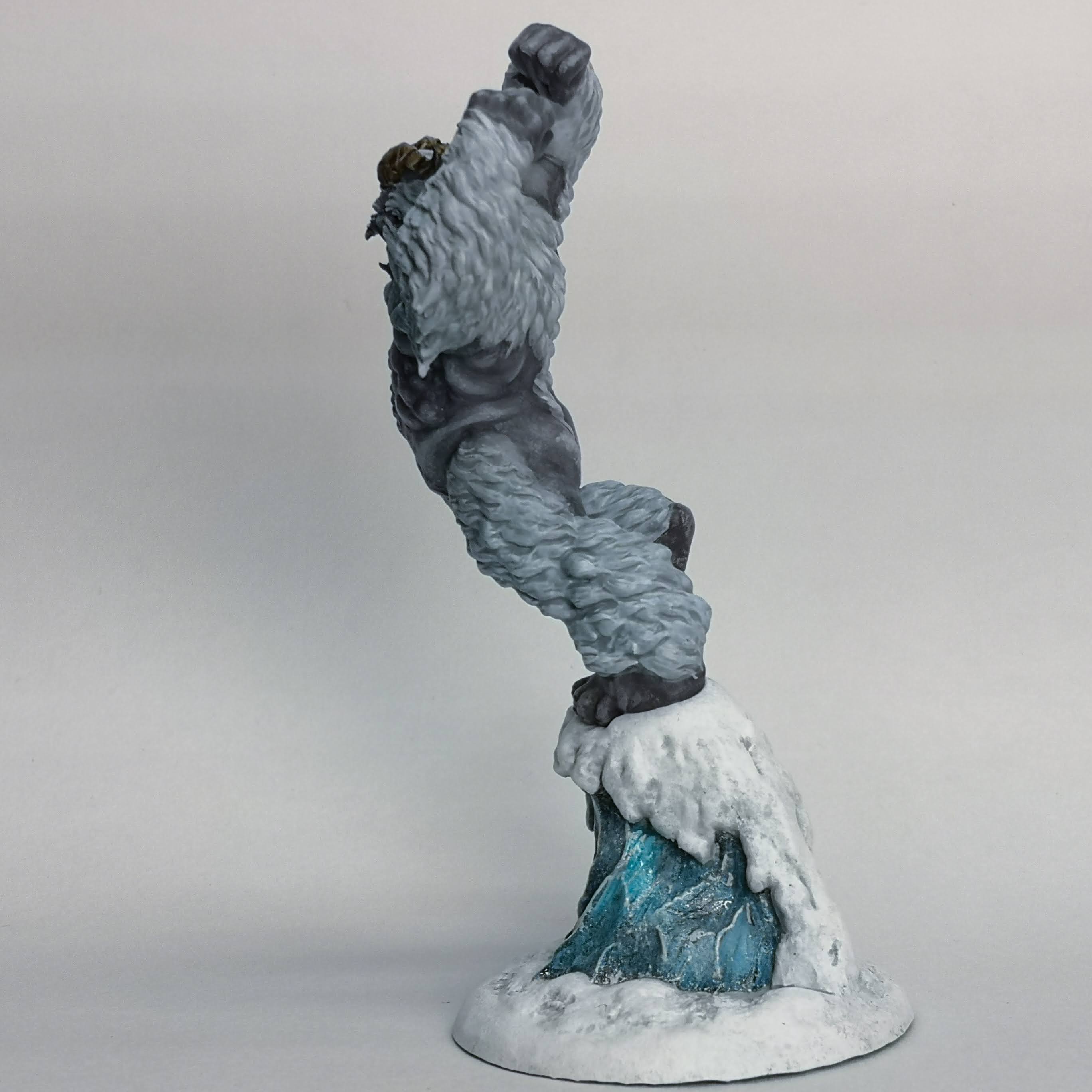 3D Printable Monster Encounter - Yeti (pre-supported) by Blue Giant Studios