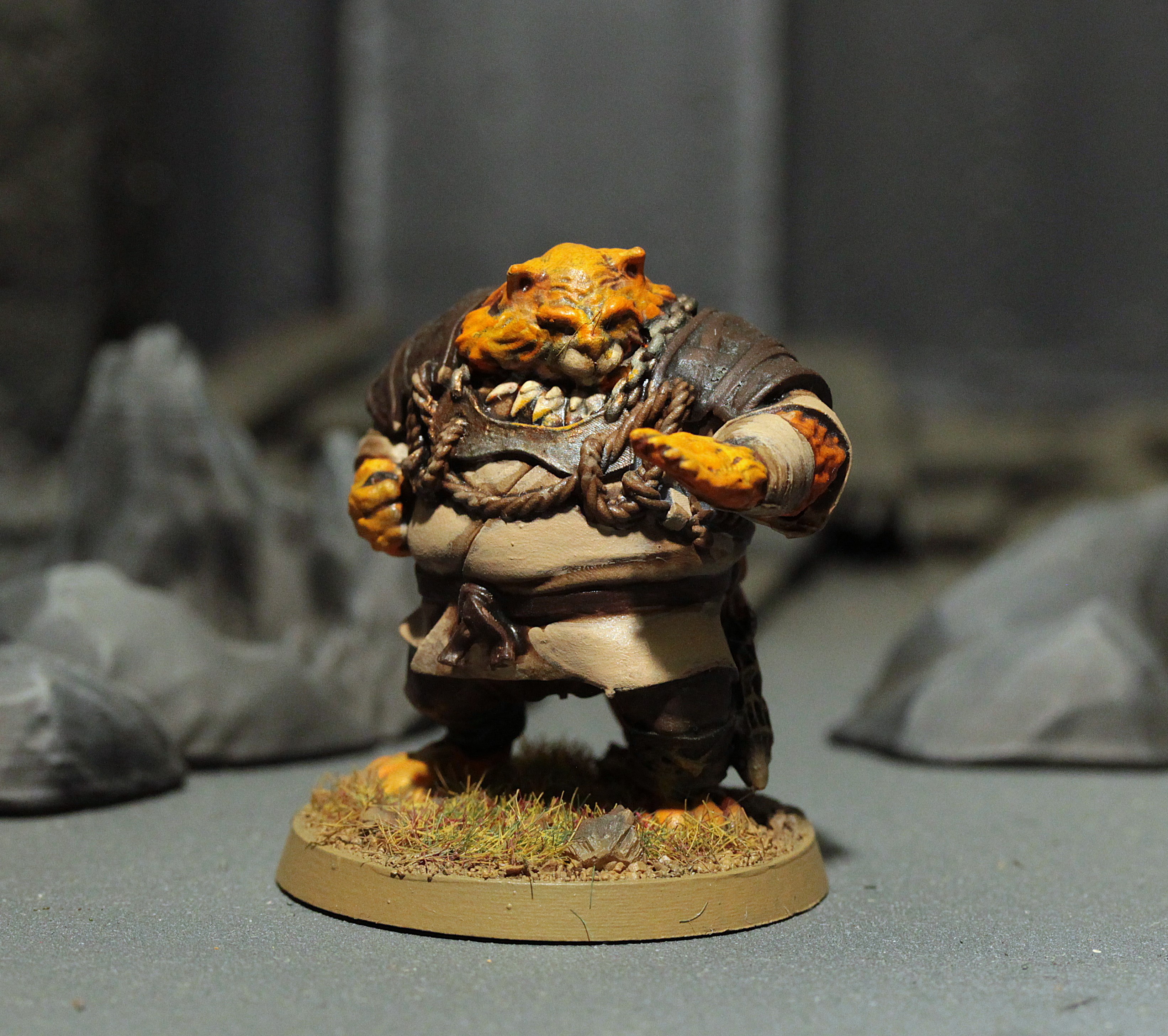 3D Printable Catfolk Monk by Across the Realms