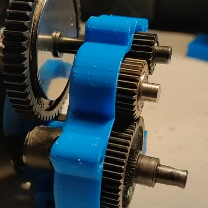 3D Printable The Cabra - RC Crawler Sporty Chassis by Daniel Anguita