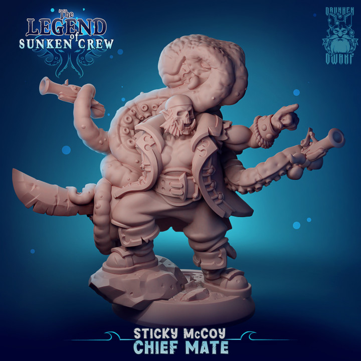 3D Printable Chief Mate by DrunkenDwarf