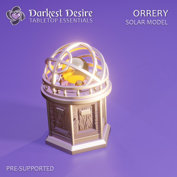 3D Printable Orrery by Darkest Desire