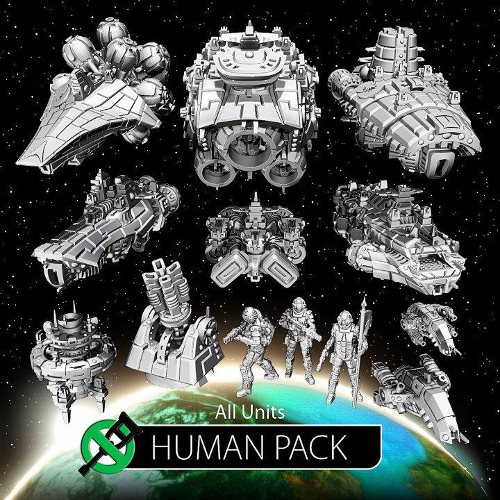 3D Printable HUMAN PACK by ИVAN