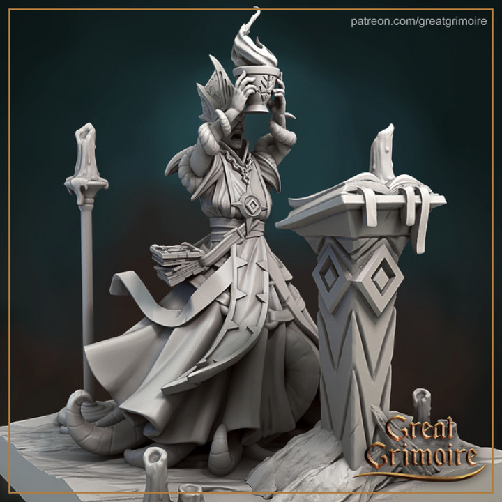 3D Printable Cultist by Great Grimoire