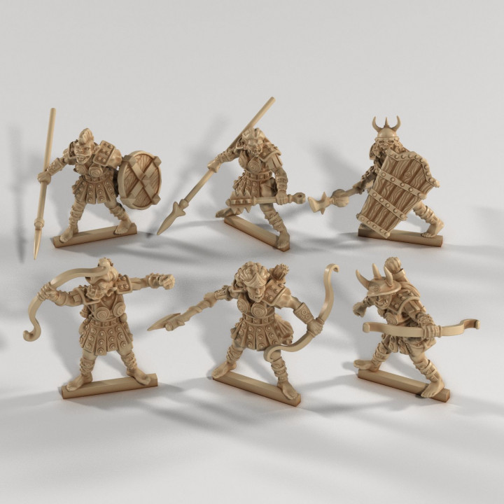 Téléchargement ORC ARMY - Elite Amazons par Medusa Miniatures