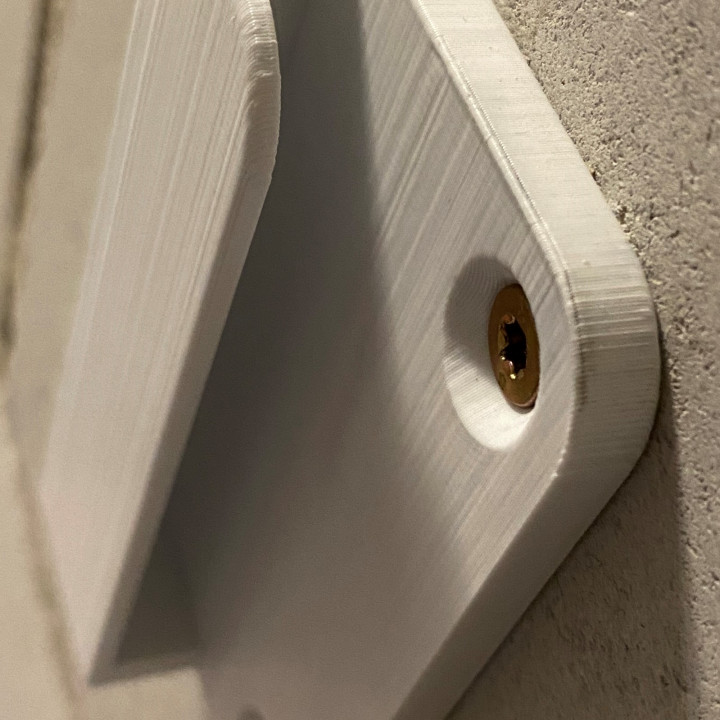3D Printable Tablet Wall Mount by Fred Lenz