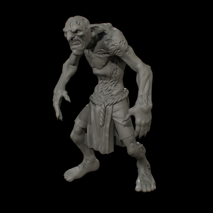 3D Printable Rot Troll by Jeremy Smith