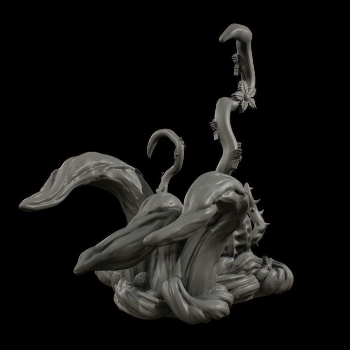 3D Printable Yellow Musk Creeper by Jeremy Smith