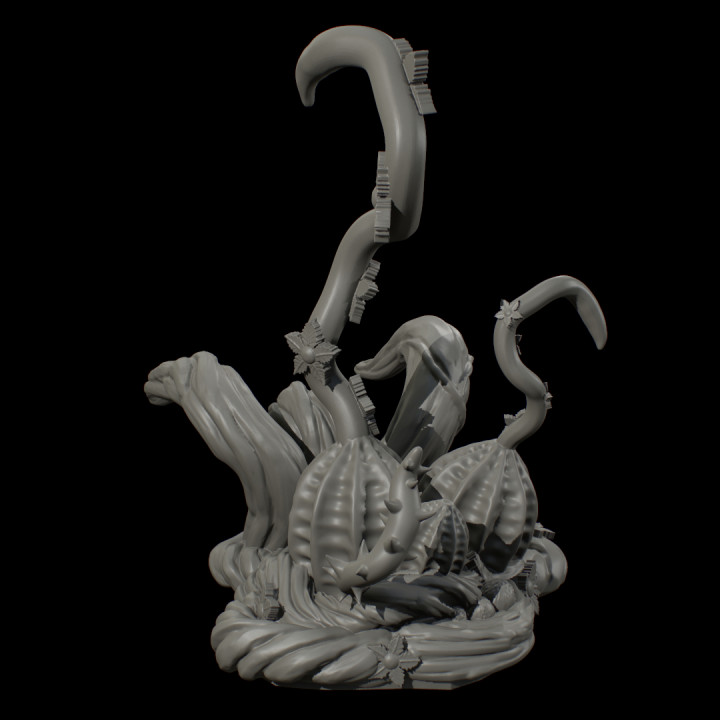 3D Printable Yellow Musk Creeper by Jeremy Smith