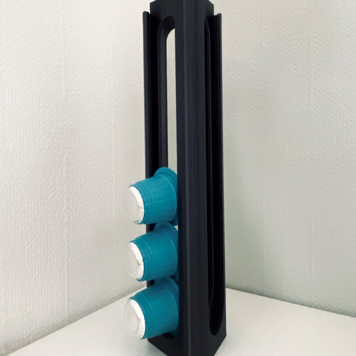 3D Printable Nespresso capsule tower - 18p by Ewan_A