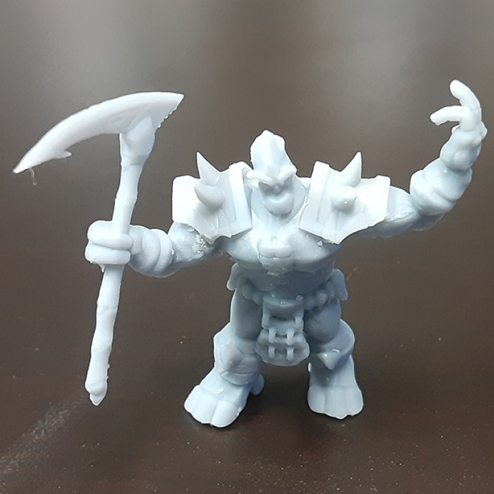 3D Printable Maug / Rock-Earth Elemental by nonPareil Institute